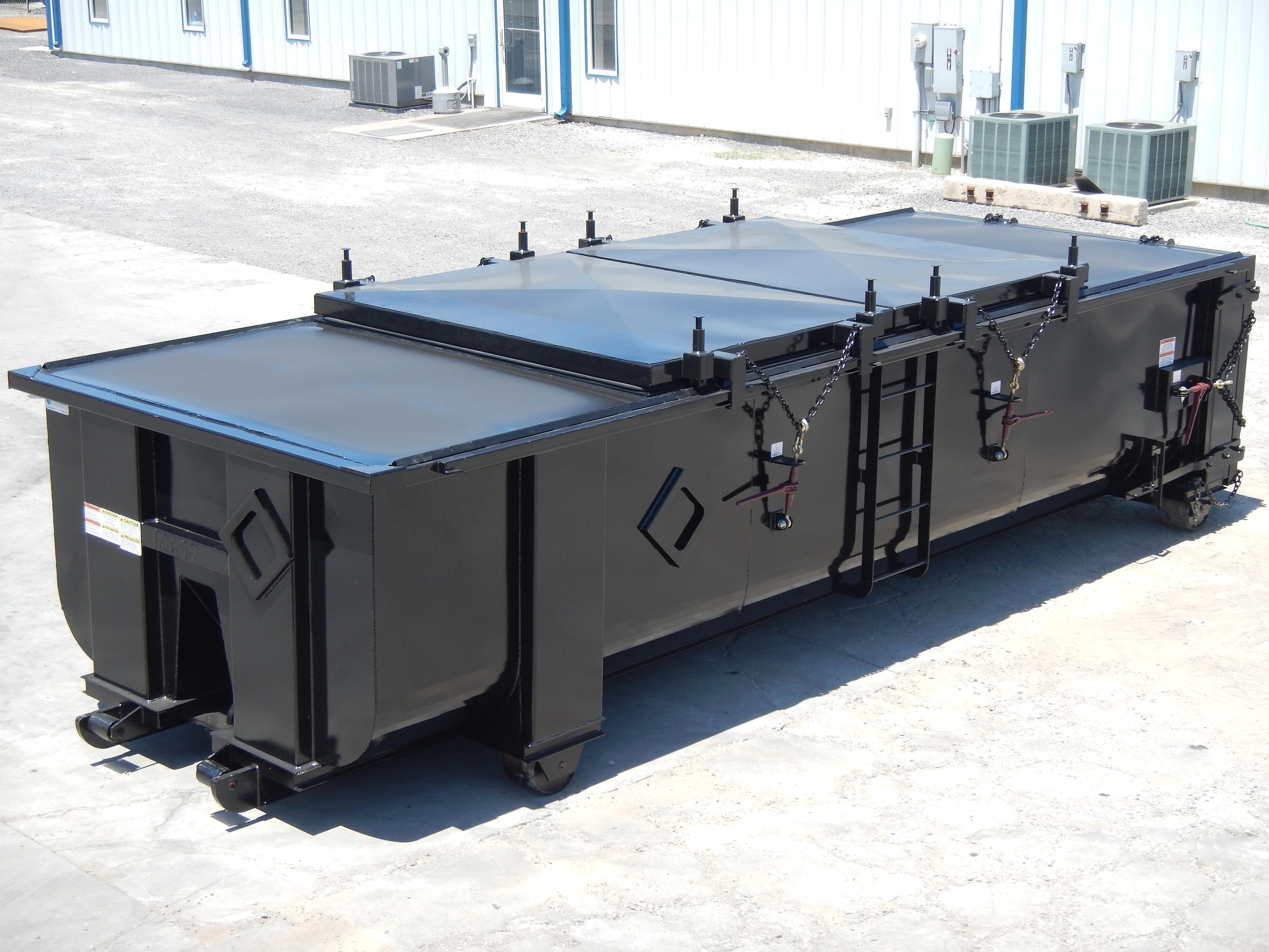 Split Lid Sludge Containers – Pinnacle Manufacturing